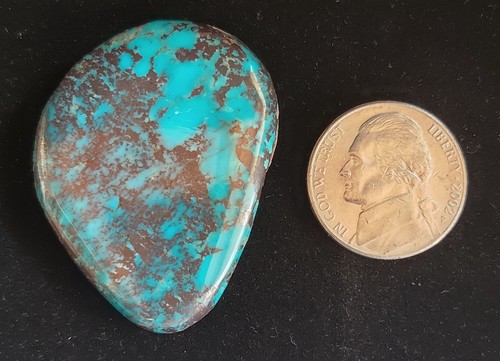 Beautiful Stabilized Kingman Turquoise cabochon. 12 Grams. Item # 505 ...