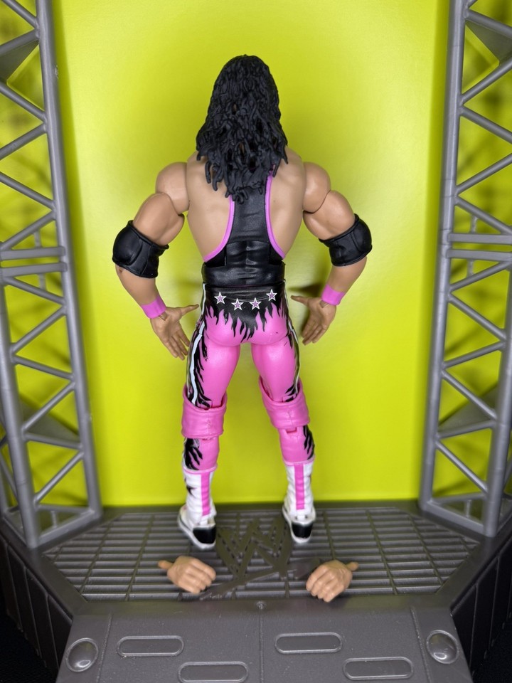 WWE MATTEL BRET HITMAN HART ELITE 94 WRESTLING FIGURE WWF SUMMERSLAM ...