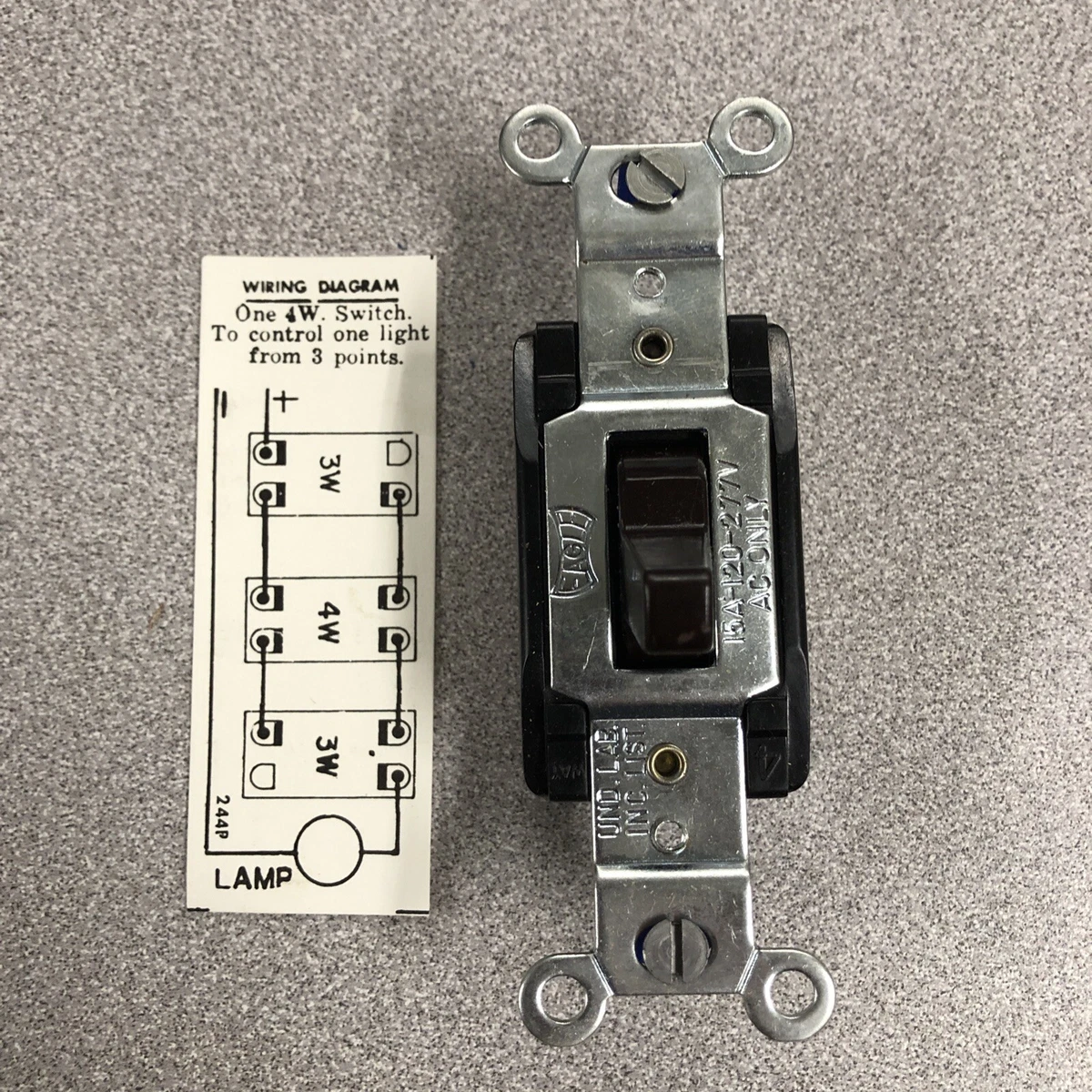 Toggle Light Switch Wiring