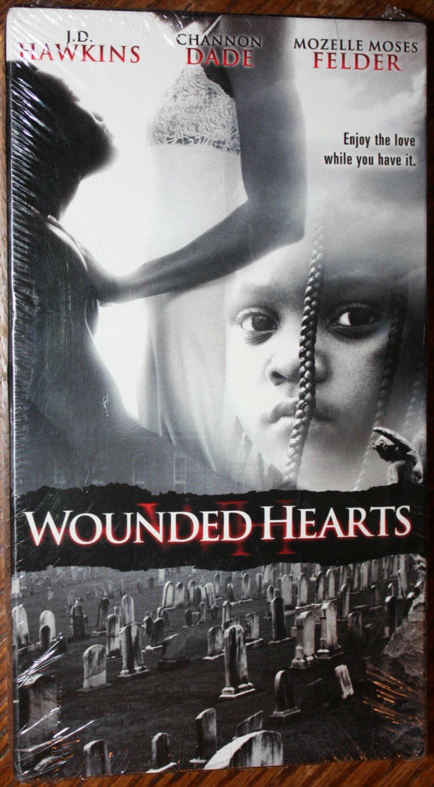 WOUNDED HEARTS (vhs) J.D. Hawkins, Channon Dade. Brand NEW. Rare. Urban ...