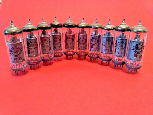 6P1P 6П1П longlife tetrode military vintage tubes soviet NOS SAME DATE ...