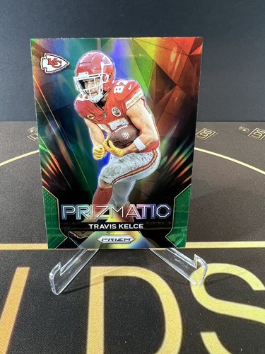 2023 Panini Prizm Travis Kelce Prizmatic Green #10 | eBay