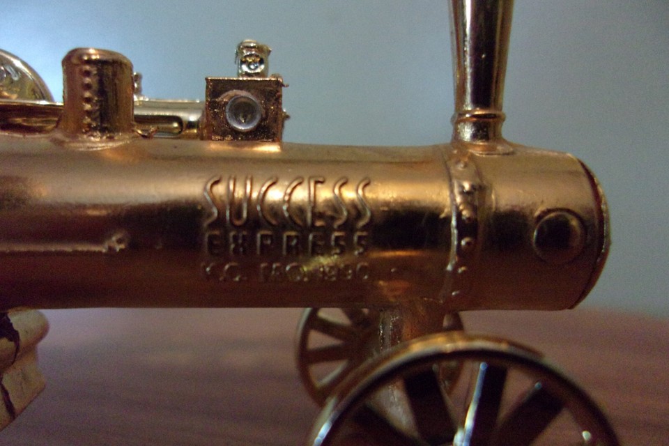 Scale Models 1915 Case Steam Engine 15-45HP Gold Plated 1990 Dealer ...