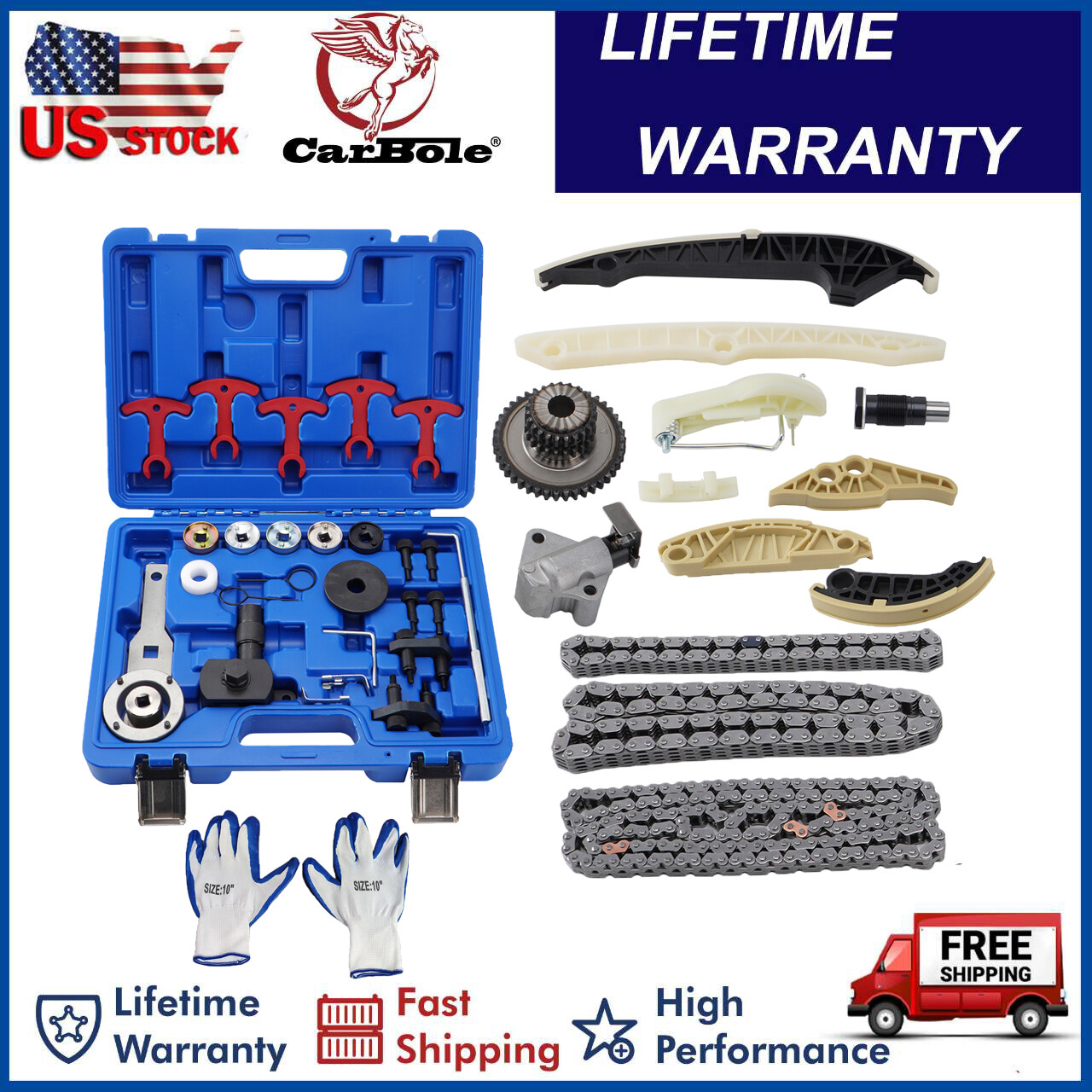 Master Engine Timing Tool Kit for VW Audi TSI TFSI EA888 1.8L 2.0L ...