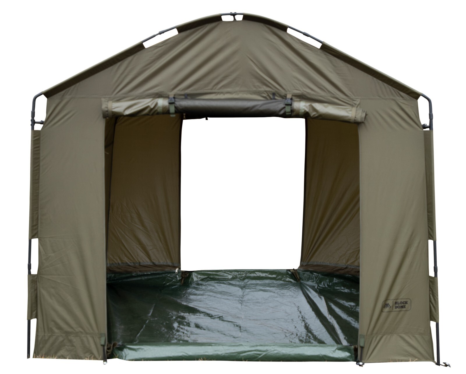 MIKADO BLOCK DOME ZELT, KARPFENZELT, BIVVY SHELTER SOCIAL ANGELZELT ...