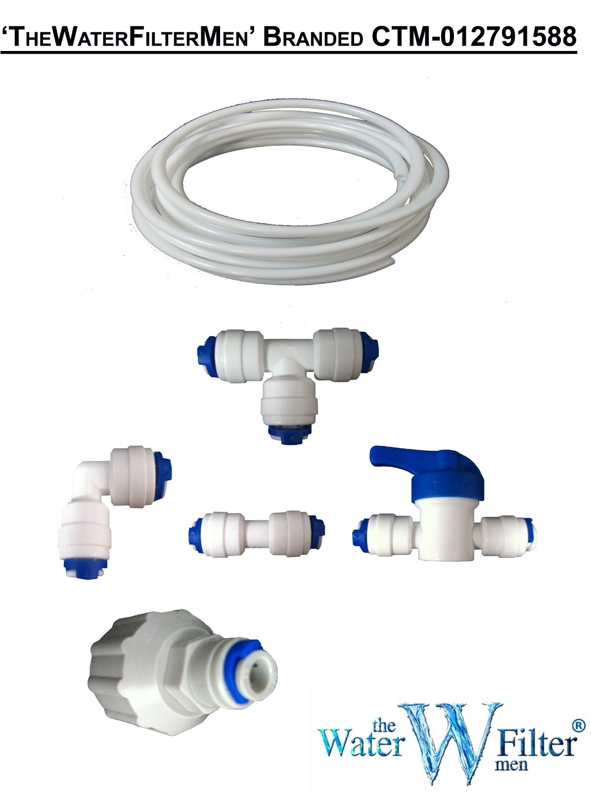 Fridge Freezer Water Filter Plumbing Fittings Connection Kit Pipe ...