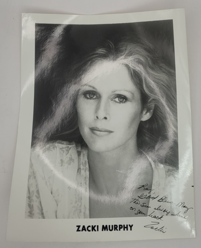 Actress Zacki Murphy - Signed Celebrity Autograph - A Man Called Sloane ...