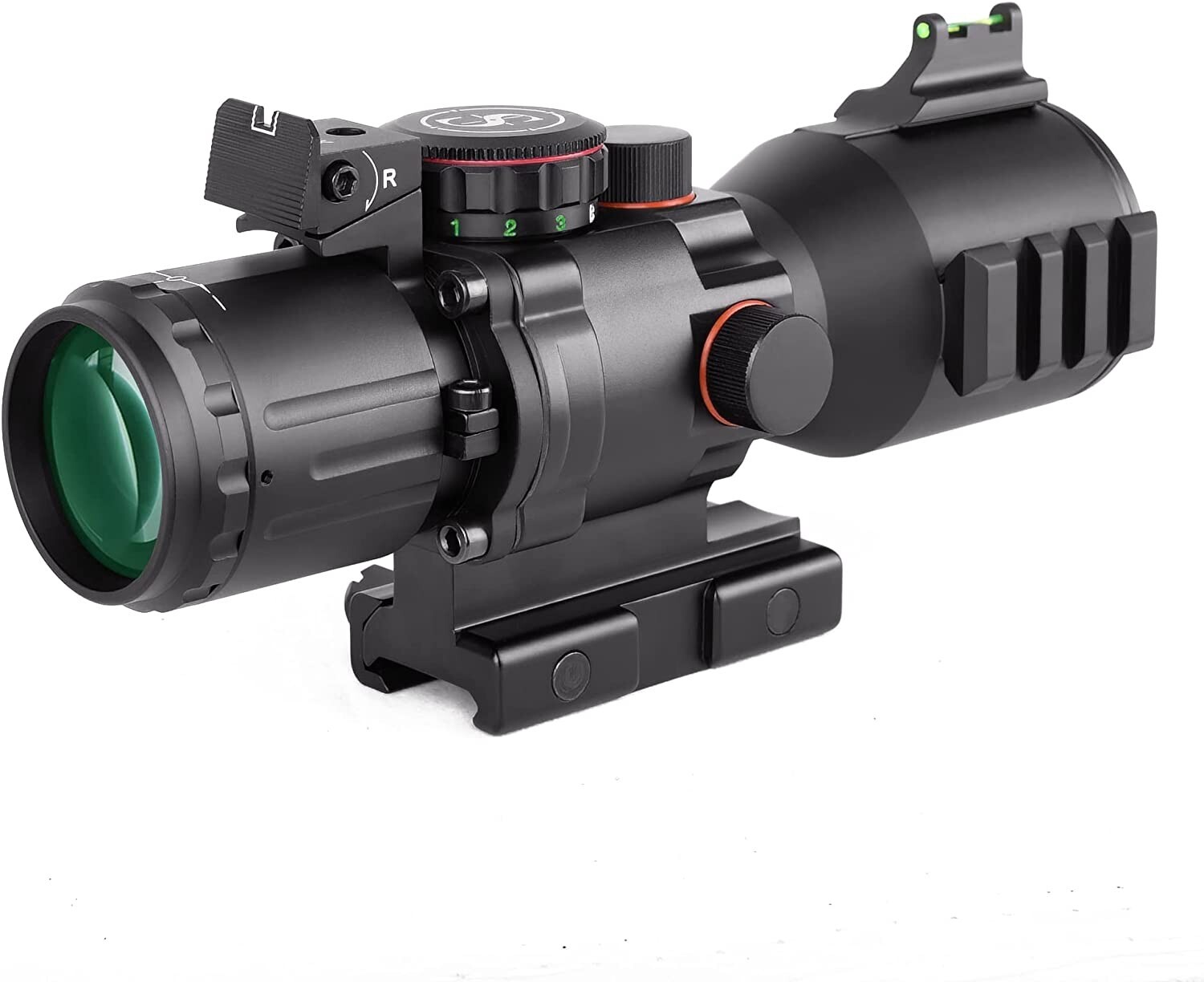 Sniper PM3.5X40CB Prism Scope, Prismatic Scope Long Eye Relief ...