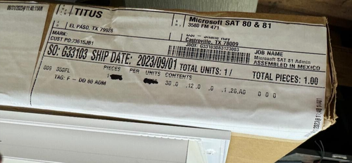 TITUS 350FL Aluminum Louvered Return Grille 30" X 12" New In Box | eBay