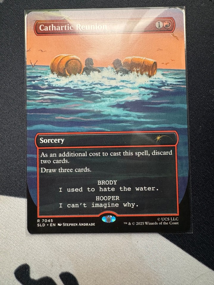 MTG Secret Lair Jaws Cathartic Reunion Non-foil Bonus Card | eBay