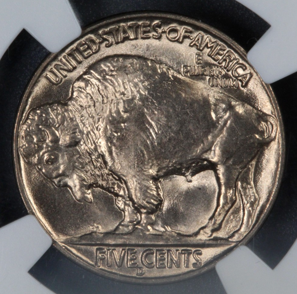 1938 D - Buffalo Nickel 5¢ - Brown Label - NGC MS 67+ | eBay