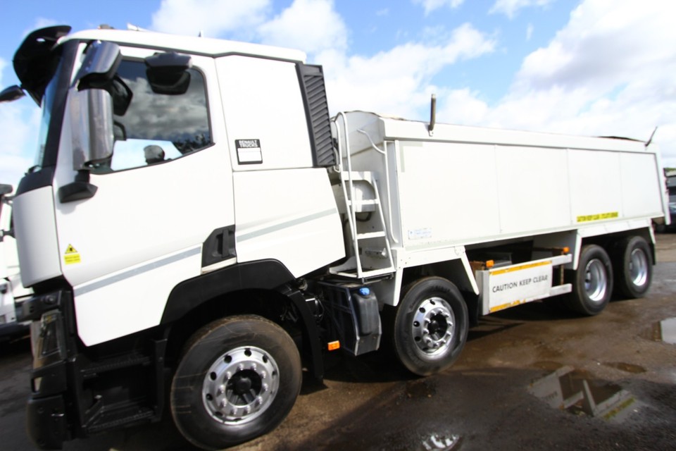 2016 RENAULT 460 8X4 TIPPER TRUCK TARMAC T RANGE K VOLVO FMX MIXER MAN ...