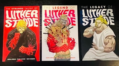 LOT OF 3 STRANGE TALENT/ LEGEND/ LEGACY OF LUTHOR STRODE VOL 1-3 TPB'S ...