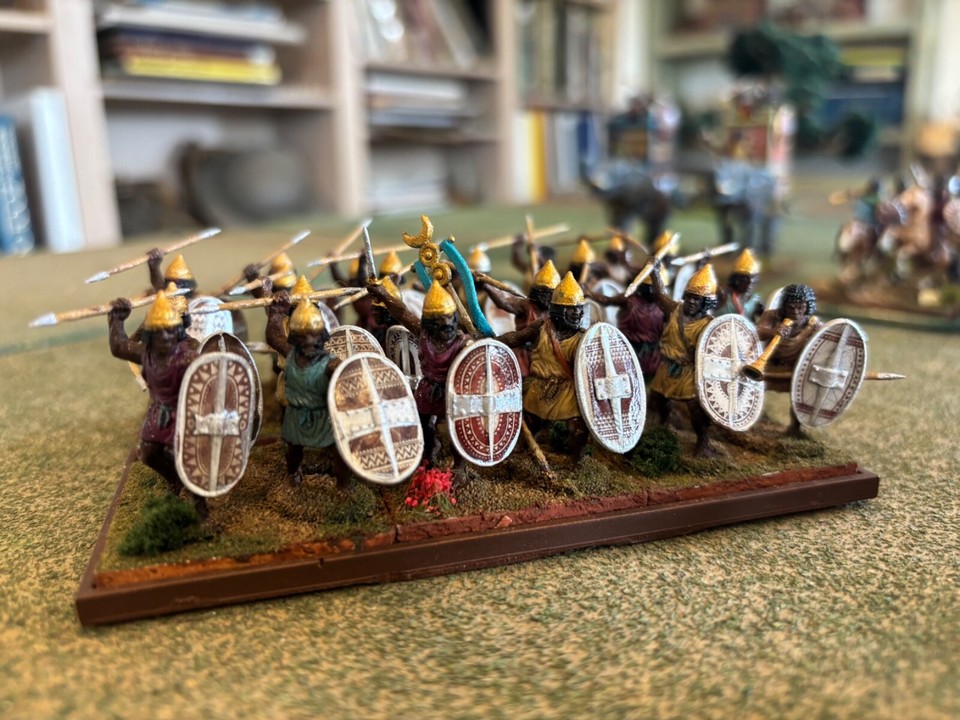 28MM ANCIENTS NUMIDIAN INFANTRY PAINTED VICTRIX !! | eBay