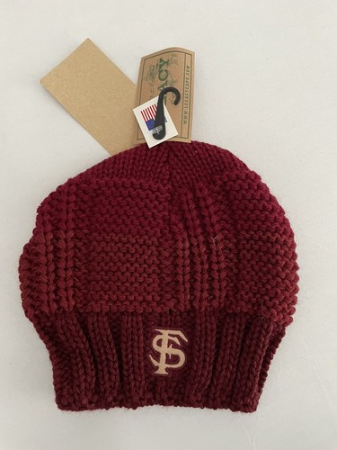 New Florida State Seminoles Winter Hat Beanie Women's Red One Size ...
