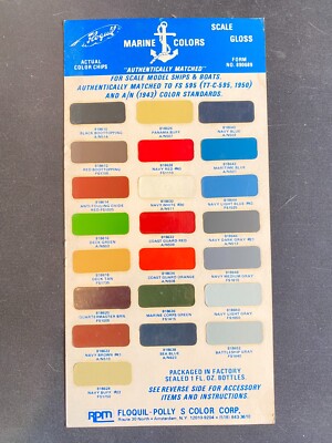 Floquil Paint - Marine Colors | eBay