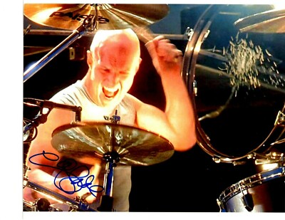 AC/DC CHRIS SLADE SIGNED PHOTO 8X10 THE FIRM MANFRED MANN WOW! PROOF ...