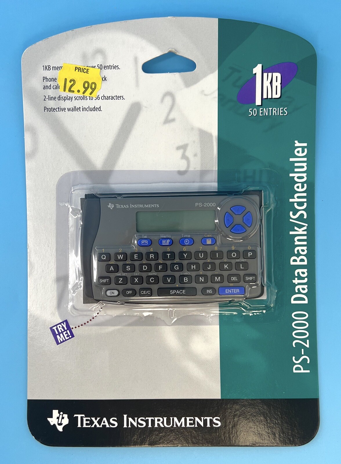 Texas Instruments TI PS-2000 Data Bank / Scheduler 1KB Memory 1995 ...