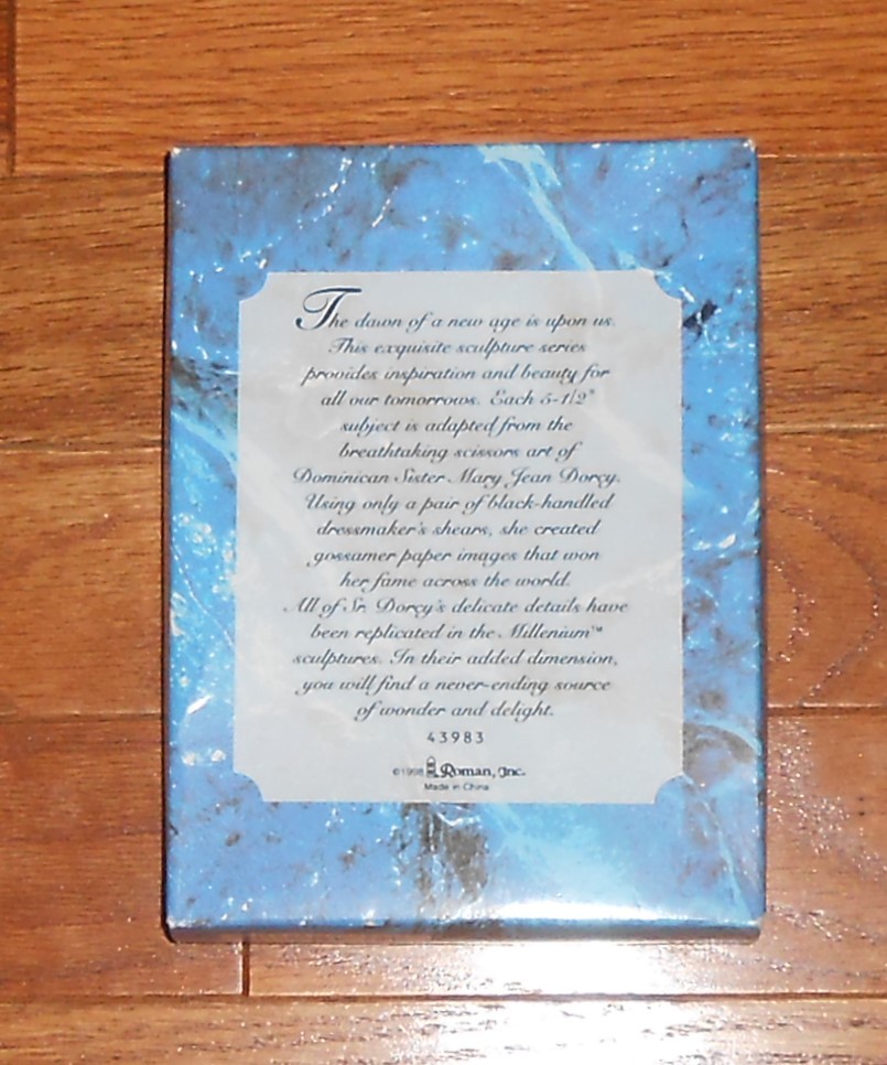 ROMAN, INC. MILLENIUM COLLECTION "HEAVEN'S BLESSING" CRADLE MEDAL ...