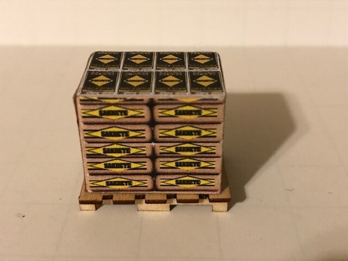 O gauge o scale pallet load of Sakrete sacks 1/48 yl | eBay