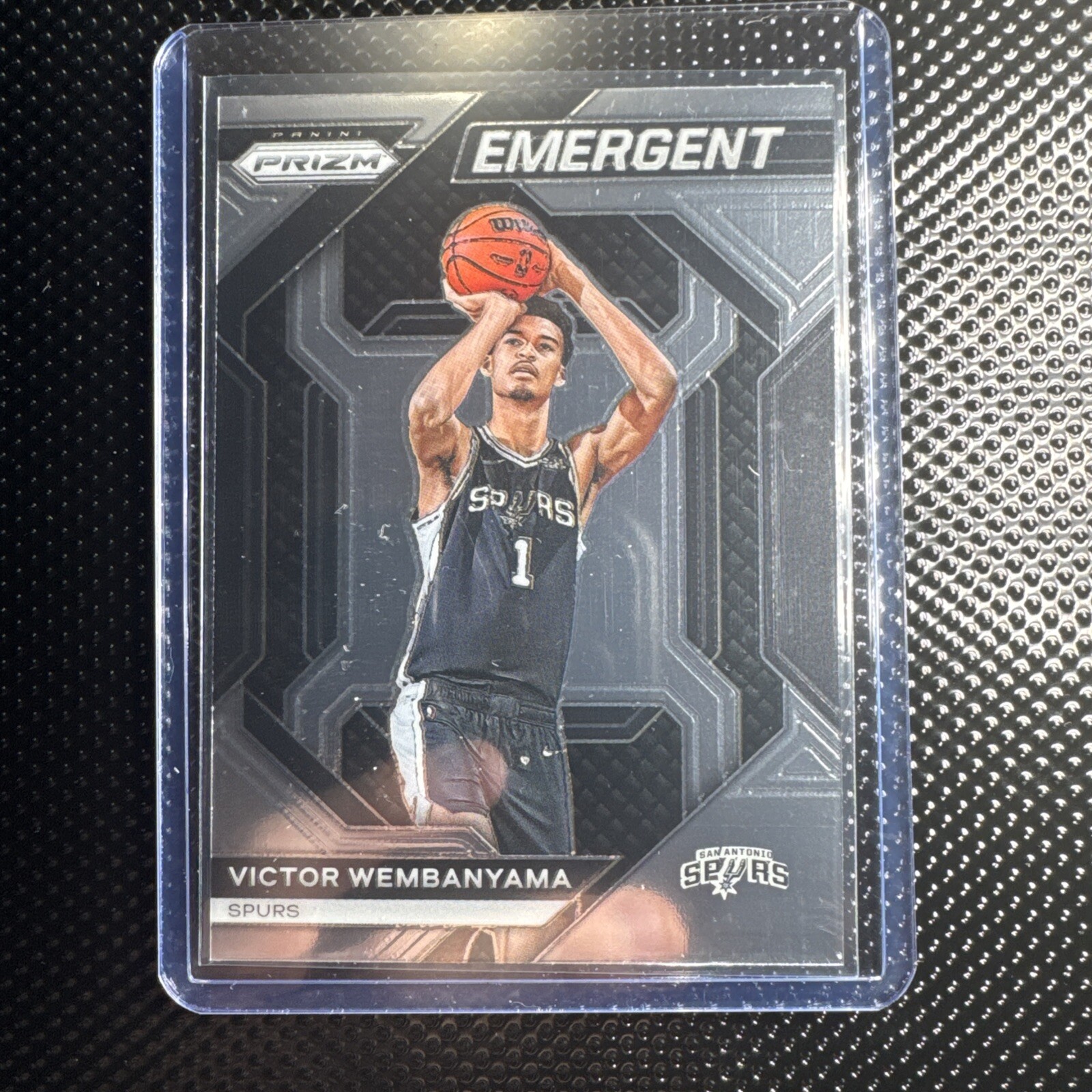 2023-24 Panini Prizm Victor Wembanyama Emergent Rookie Card RC Spurs ...