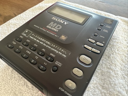 Sony - MZ-1 - MiniDisc - First MD Player-Recorder - Read Desc. | eBay