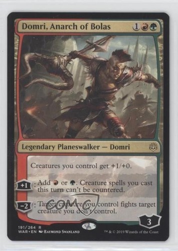 Domri Anarch of Bolas Magic: War the Spark WAR #191 | eBay