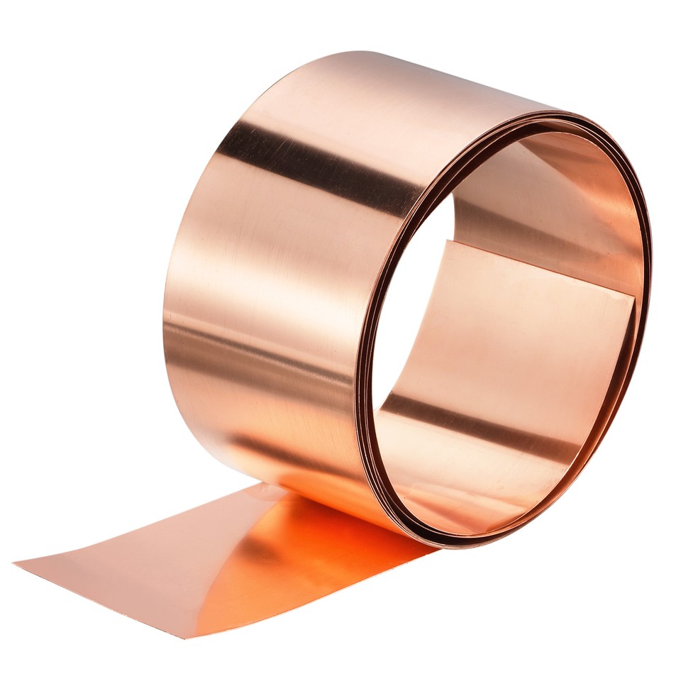 Copper Sheet Roll Pure Copper Flashing Strip Metal Foil Plate ...