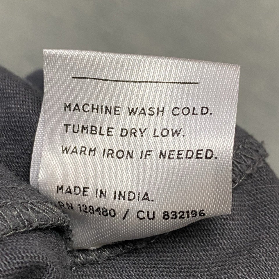 Pact Pants Women's Medium Wide Leg Organic Cotton Stretch Twill 28 ...