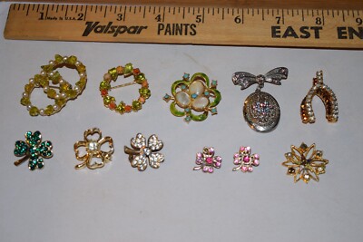 Vintage to now lot of 11 beautiful pins | eBay