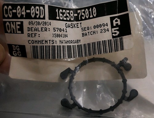 Genuine Toyota By-Pass Pipe Gasket 16258-75010 | eBay