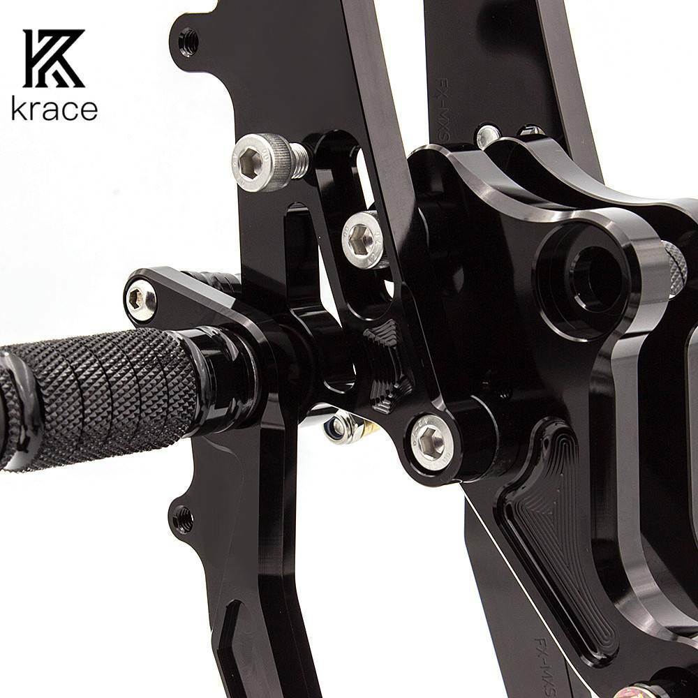 CNC Rearsets Footpegs Rear Set Foot Peg For Honda GROM MSX125 2017-2020 ...