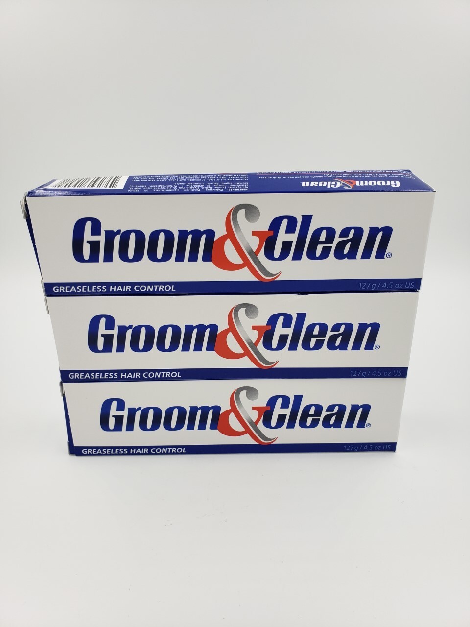 Groom & Clean Greaseless Hair Control 4.5 Oz New In Box - Lot of 3 | eBay