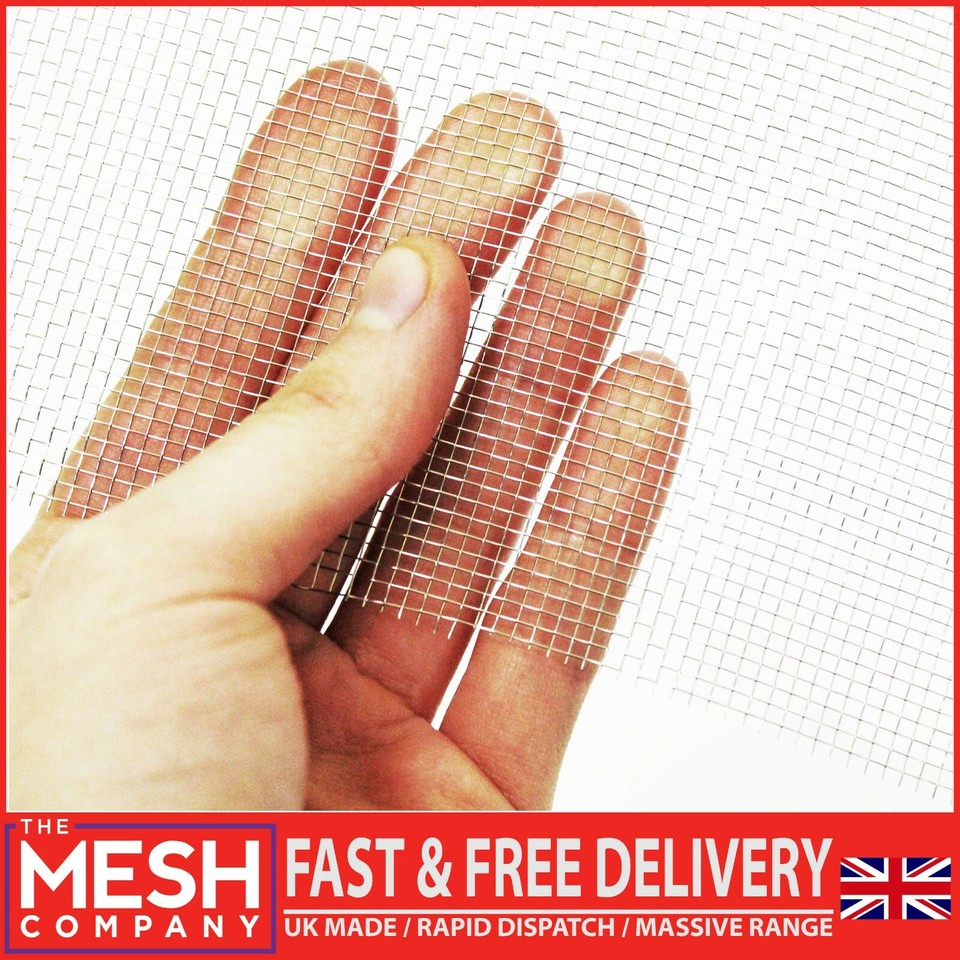 The Mesh Company SS304 Stainless Steel Woven Wire Mesh | 150 & 300mm ...