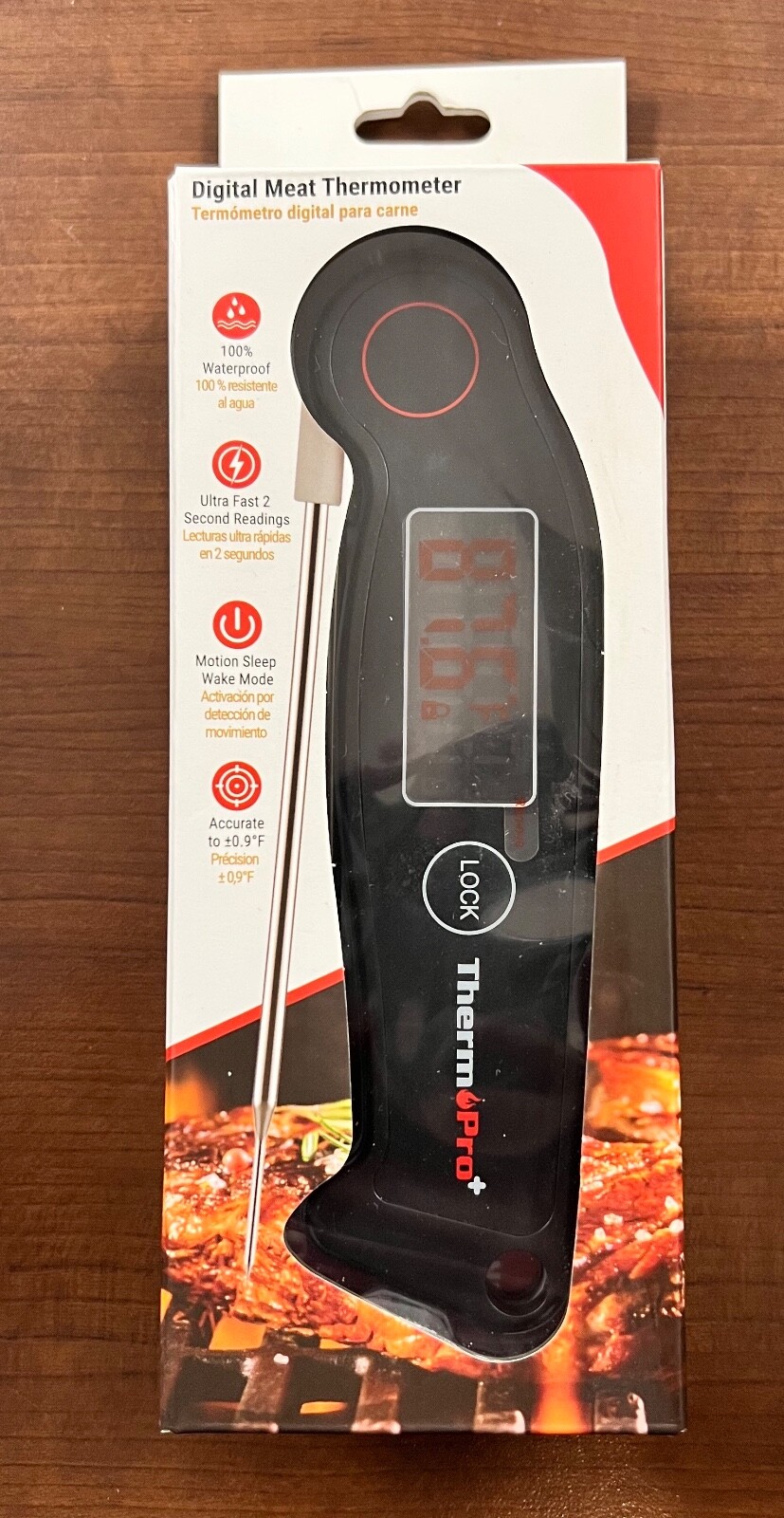 ThermoPro+TP19W+Meat+Thermometer+-+Black for sale online | eBay