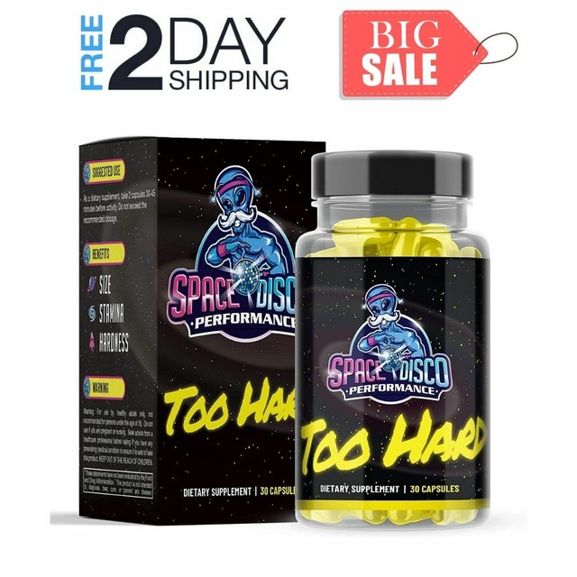 Too Hard Reformulated Energy Pills | Made in The USA (30 Pills) for ...