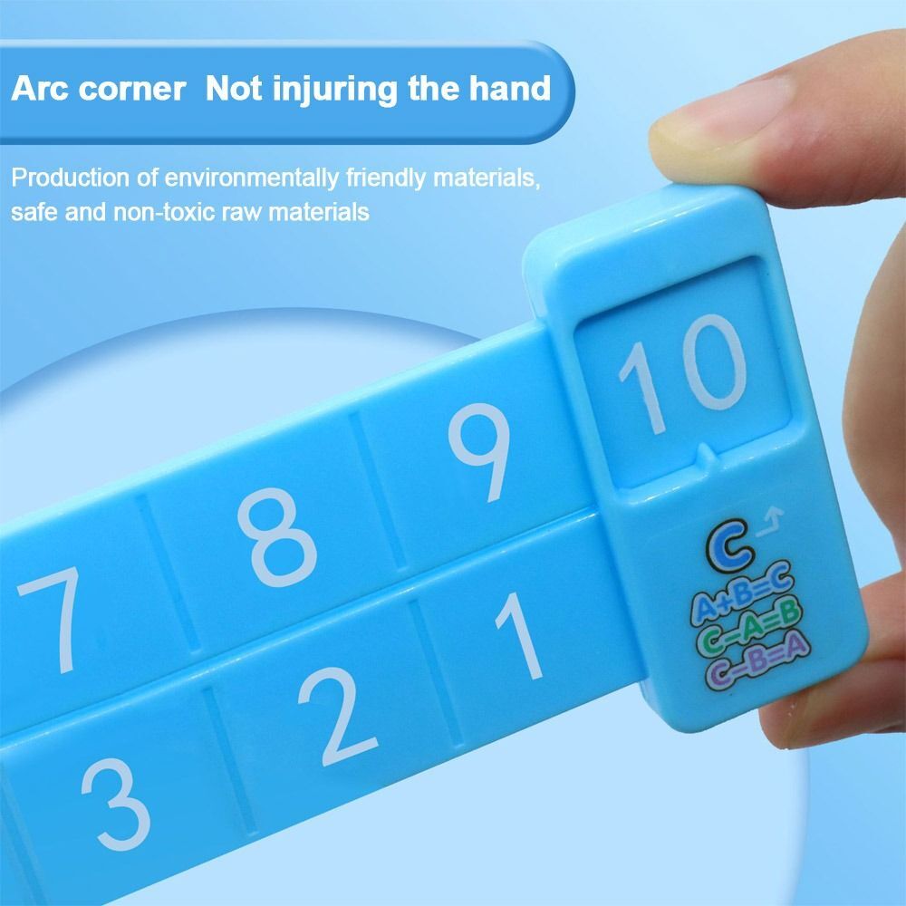 Within 20 Math Decomposition Ruler Plastic Addition Ruler School ...