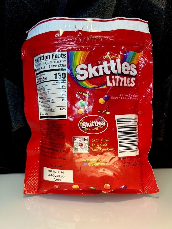 🔴 Brand New Limited Skittles Littles Tiny Special Original Flavor ...