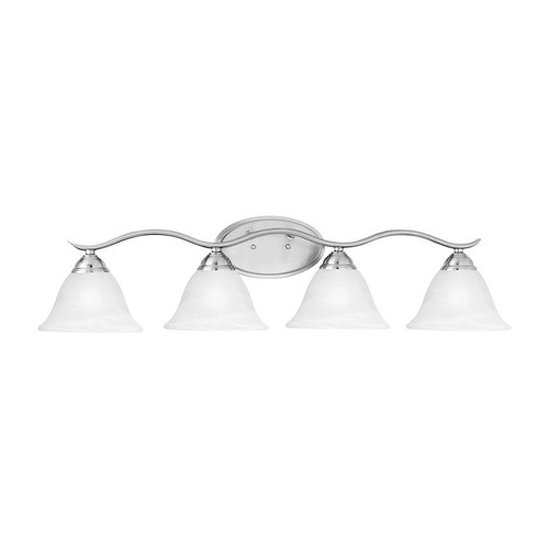 Thomas Lighting - Prestige - 4 Light Wall Mount-Brushed Nickel Finish ...