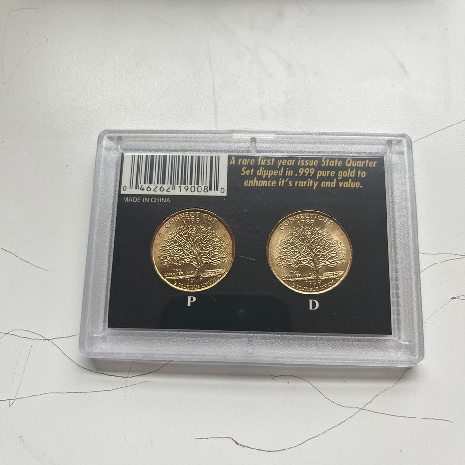 gold plated state quarter set | eBay