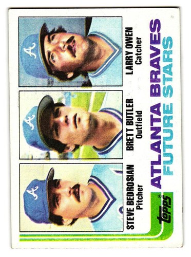 1982 Topps #502 Braves Future Stars Rookie SET BREAK | eBay