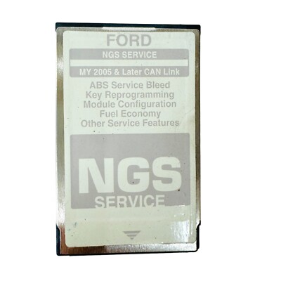 Ford Hickok NGS Service Card MY 2005 and Later CAN Link V 2.0 Made in ...
