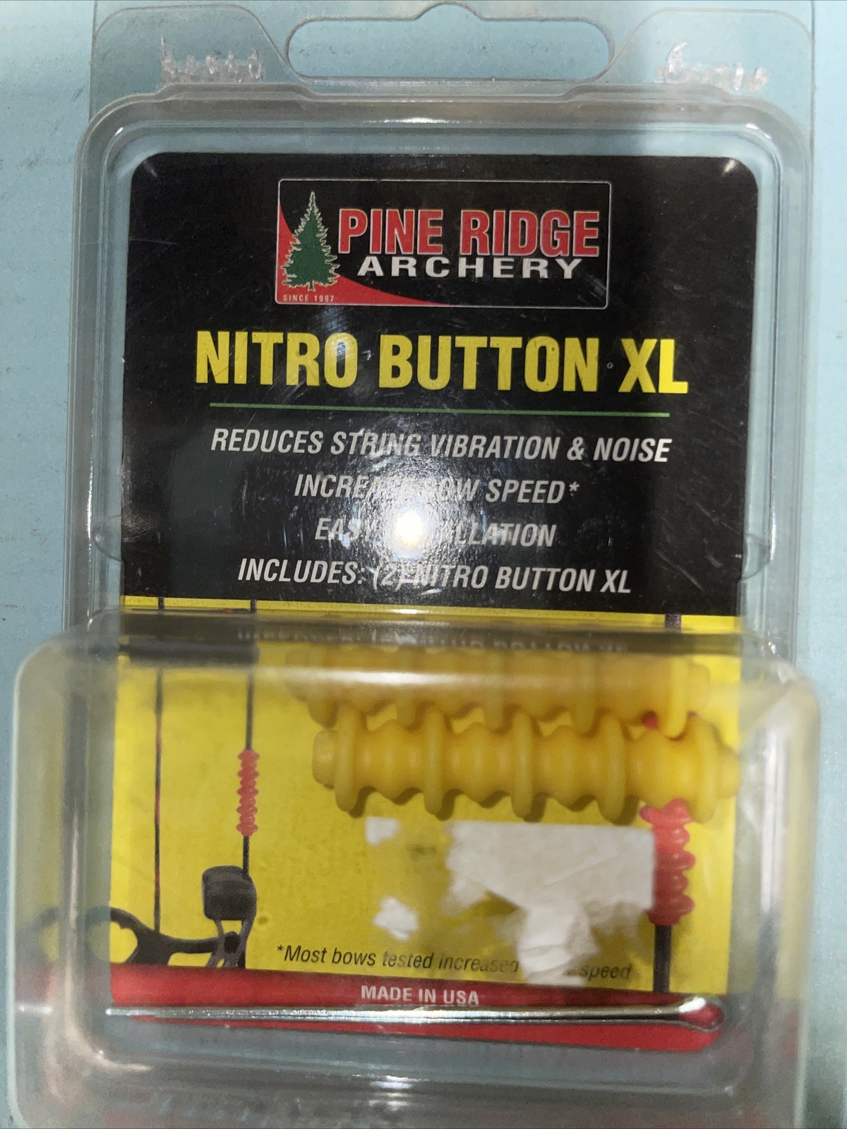 Pine Ridge Archery Nitro Button XL (Pack of 2) (MULTIPLE COLORS) | eBay