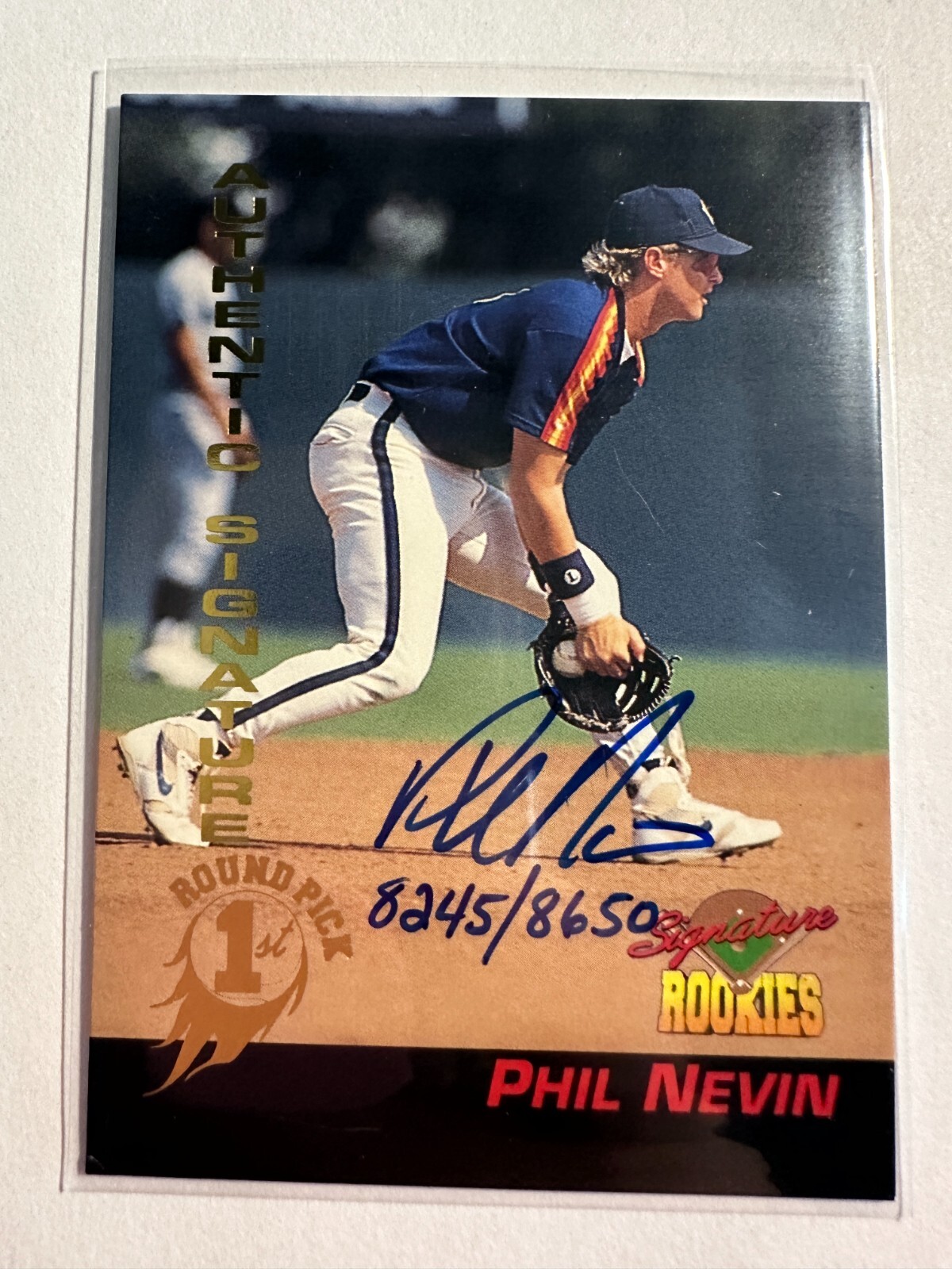 K113,507 - 1994 Signature Rookies Signatures #37 Phil Nevin #/8650 Auto ...