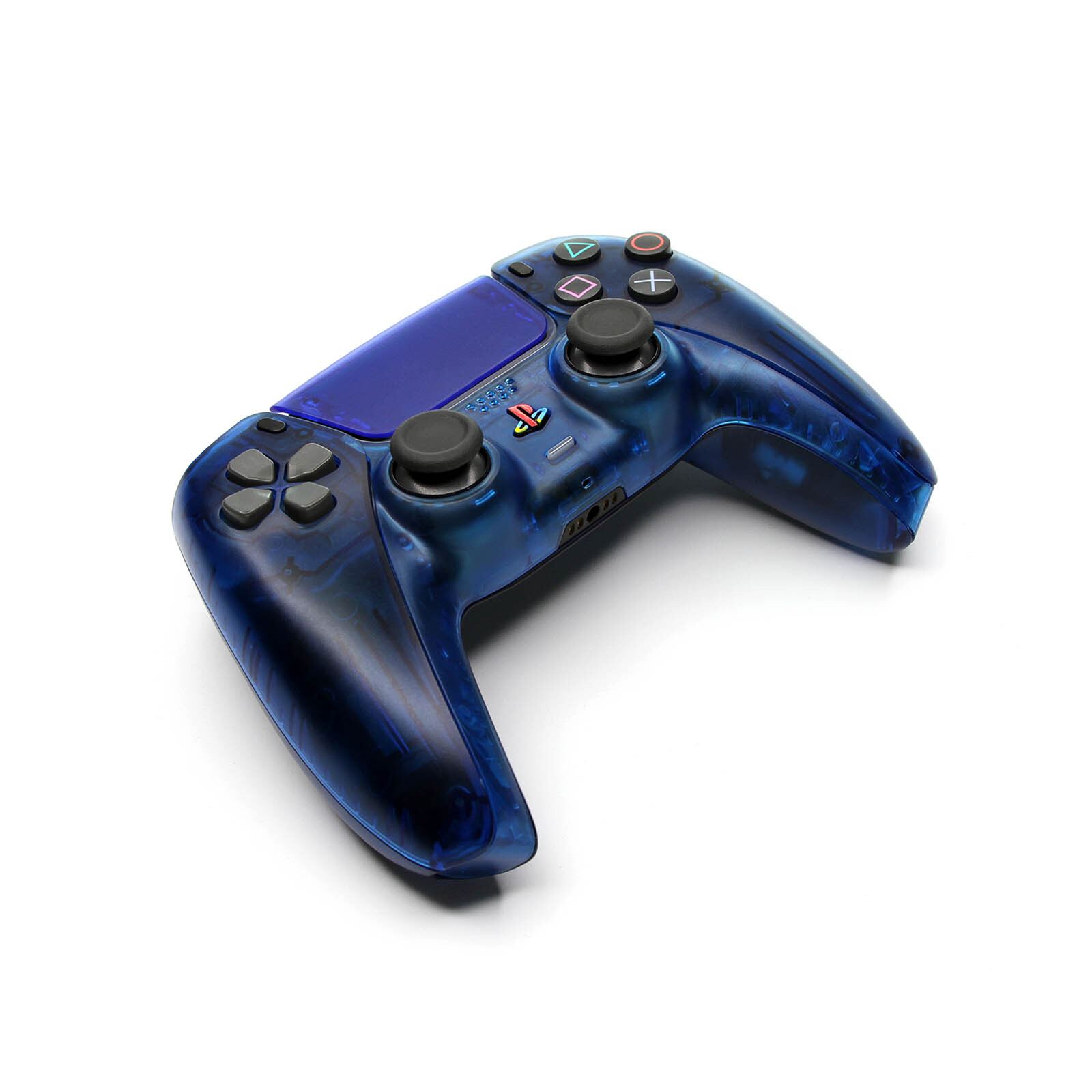 PS2 Clear Ocean Blue Killscreen x Sony DualSense Retro PS5 Controller ...