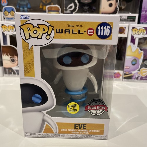 #1116 EVE (Flying) Glow - Disney Wall-E Funko POP Funko exclusive ...