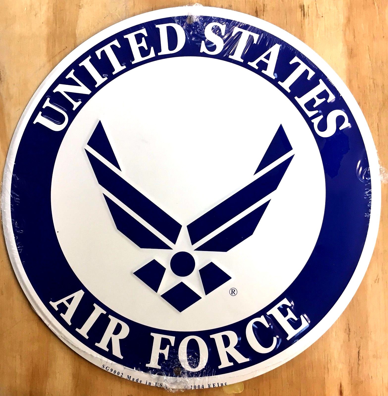 USAF United States Air Force Emblem Embossed Metal Aluminum Tin Sign ...