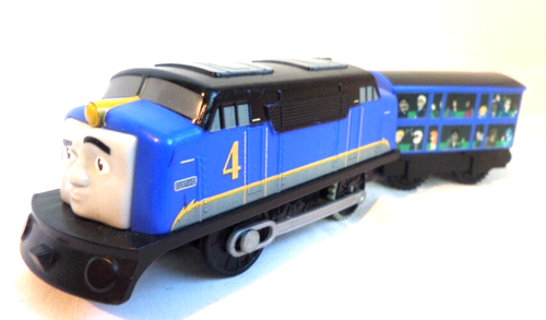 Trackmaster Thomas the Tank Engine - Gustavo 2013 Train Fully Working ...