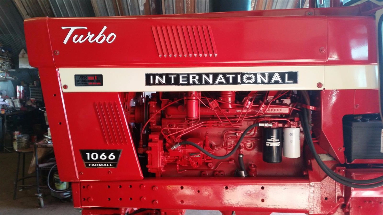 INTERNATIONAL/FARMALL TURBO DECALS. VINYL. 1066, 1466, 1206, 1486, 1256 ...