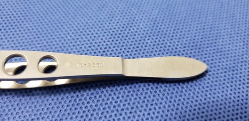 Katena KT5-1500 Ophthalmic McPherson Tying Forceps Angle Tip Surgical ...